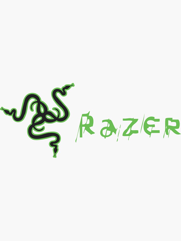 "Razer Logo" Sticker for Sale by Tandokihan | Redbubble