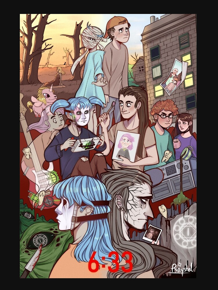 "Sally Face Poster Poster" T-shirt for Sale by LeahKailyn | Redbubble ...