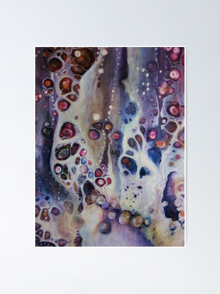 "Amazing light, pouring, abstract art" Poster for Sale by Pep-Art ...