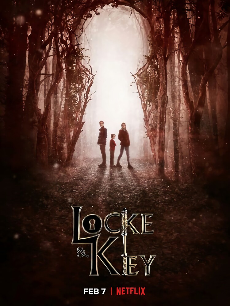 "Locke n Key Movie Poster" Sticker by Walsheet | Redbubble