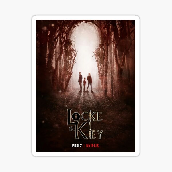 "Locke n Key Movie Poster" Sticker by Walsheet | Redbubble