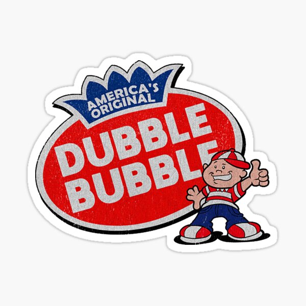 "Dubble Bubble Gum " Sticker by Stenvenshua1 | Redbubble