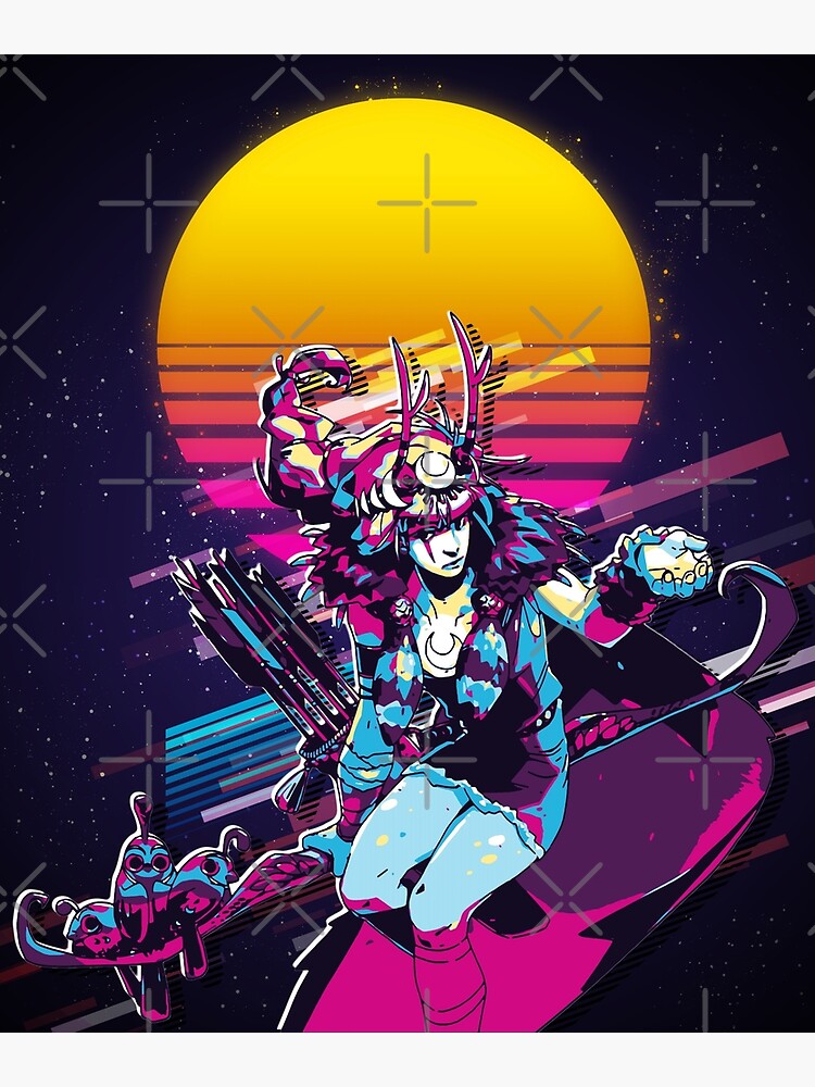 "Artemis - Hades (80s Retro)" Poster for Sale by MnA-Designs | Redbubble