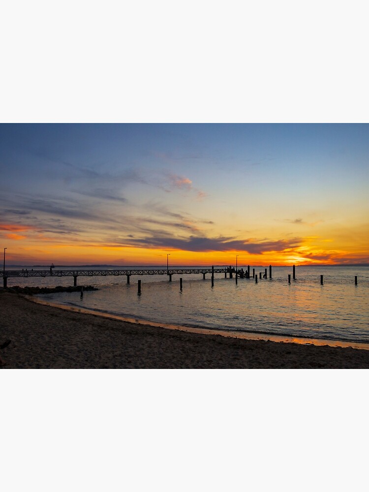 "Sunset Amity Point Stradbroke Island" Poster for Sale by rwrightimages ...