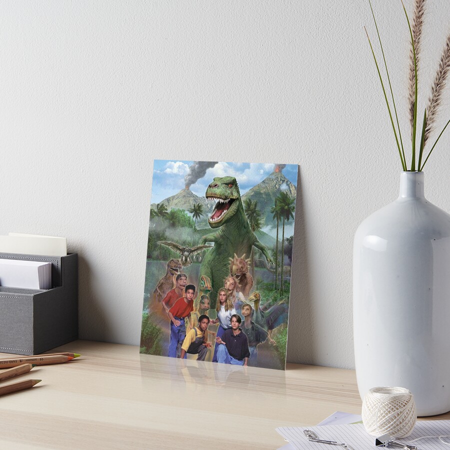 "Animorphs - In The Time Of Dinosaurs" Art Board Print by orcsome ...