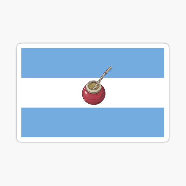 "Argentinian Mate Lover" Sticker for Sale by FedSherDesign | Redbubble