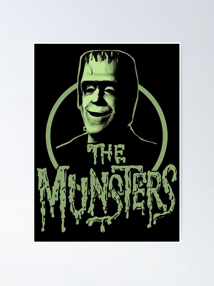 "The Munsters - t shirt " Poster for Sale by HarrisE0viIn | Redbubble
