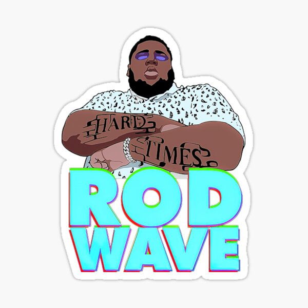"Rod Wave" Sticker for Sale by Arethafranklin2 | Redbubble