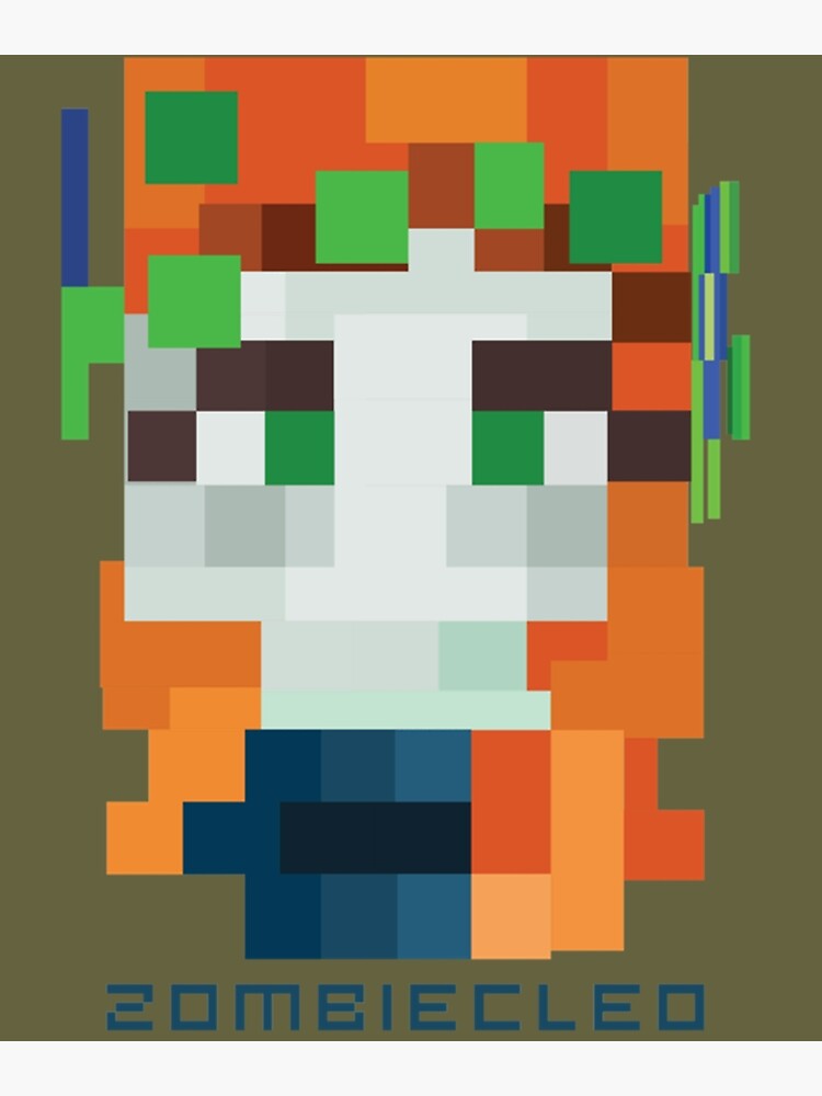 " Zombiecleo Essential" Poster for Sale by BarPu | Redbubble