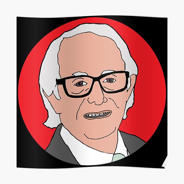 Poster « Dessin animé Ken Loach », par KJCasey1982 | Redbubble
