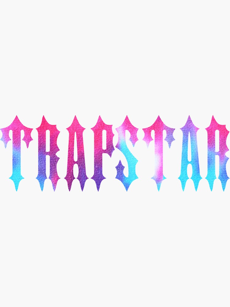 Pegatina «Diseño del logo de Trapstar London» de CustomClubUK | Redbubble