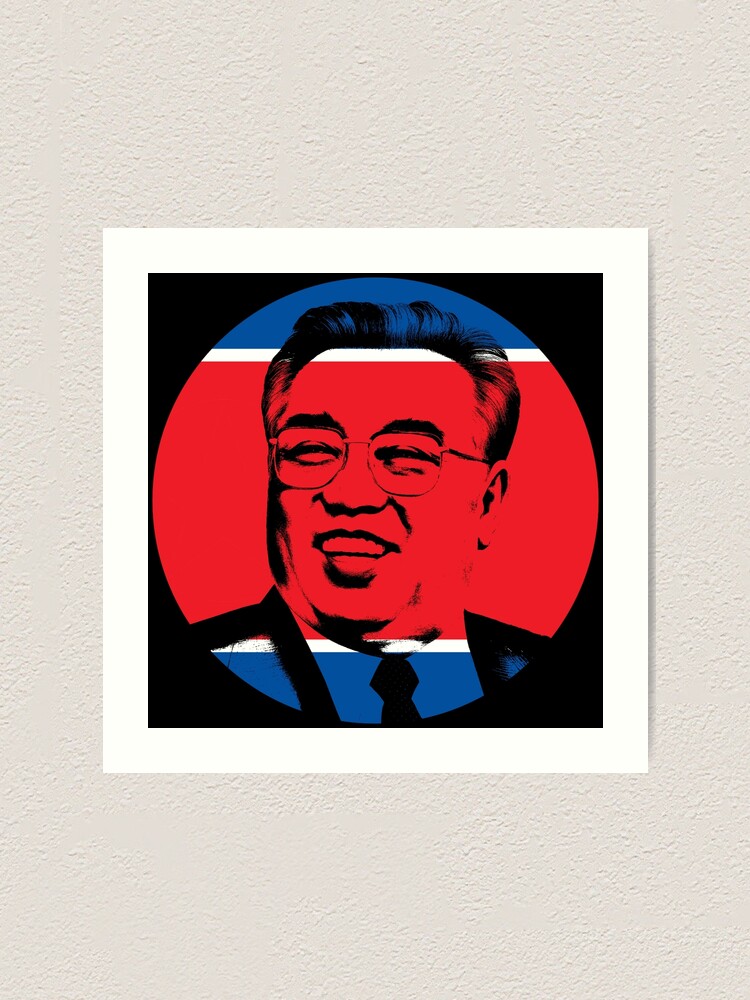"Kim Il-Sung" Art Print for Sale by KJCasey1982 | Redbubble