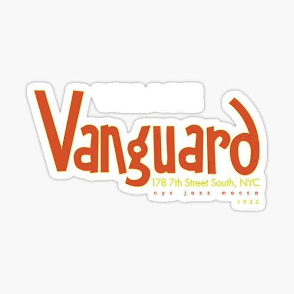 "Village Vanguard " Sticker for Sale by Josepvaj82 | Redbubble