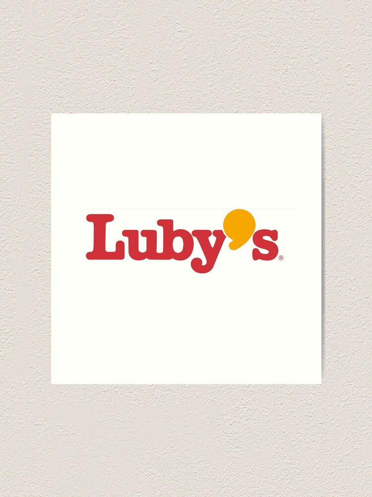 "Luby's logo" Art Print for Sale by UmeBrandon | Redbubble