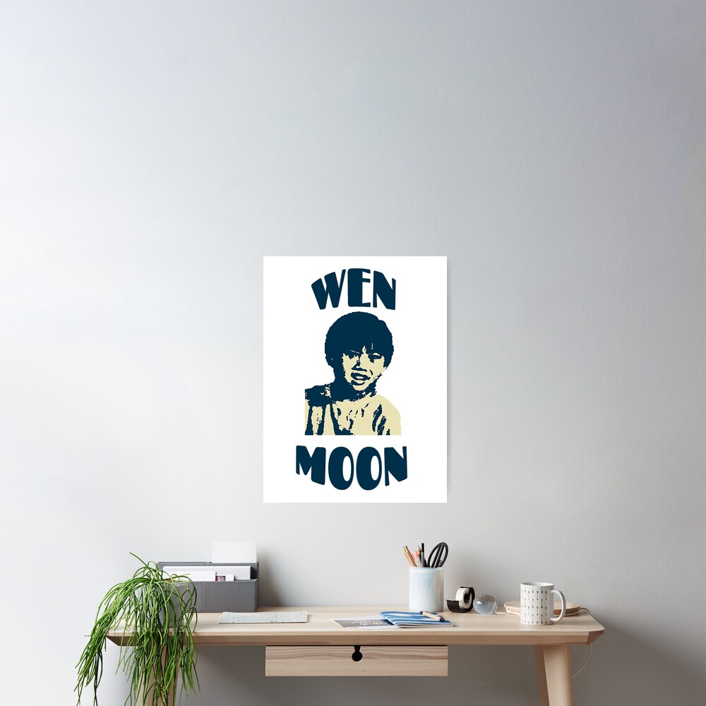 "Wen moon funny crypto memes" Poster for Sale by ChinwonArt | Redbubble