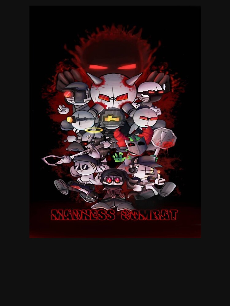 "Madness combat Classic" T-shirt for Sale by borderplate | Redbubble ...