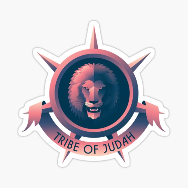"Tribe of Judah" Sticker for Sale by SaintGraphix | Redbubble