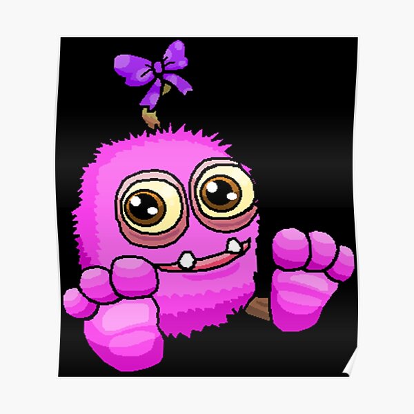 "I made a rare baby furcorn" Poster for Sale by GertaMoritz | Redbubble