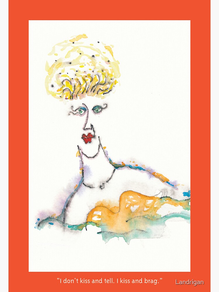 " Lady Bonnie Fire" Sticker by Landrigan | Redbubble