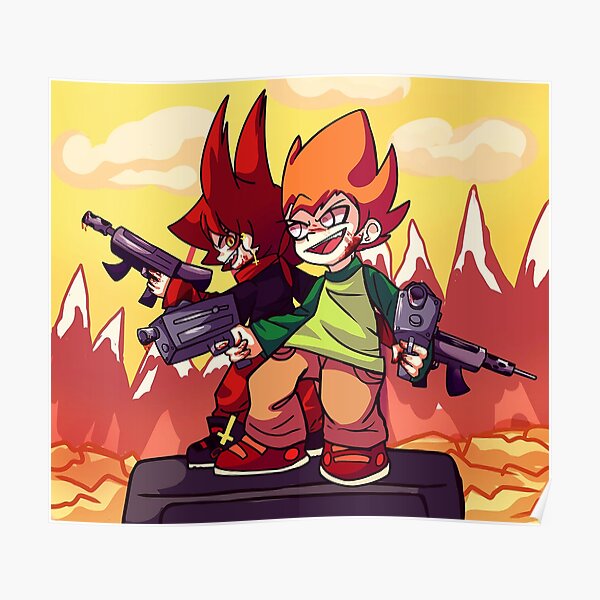"pico and friend art" Poster by orlohowe | Redbubble