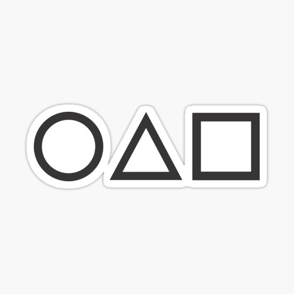 "Round 6 - Logo" Sticker for Sale by Xpansion | Redbubble