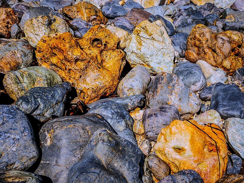 "Rocks of Trial Harbour Tasmania #7" by Lexa Harpell | Redbubble