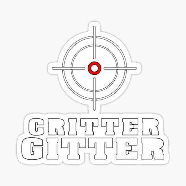 "Critter Getter , " Sticker for Sale by SweetPeaVintage | Redbubble