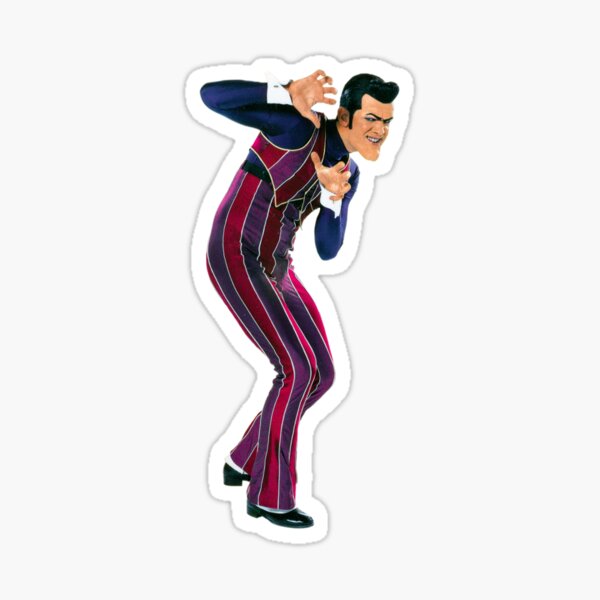 "Robbie Rotten sneaky 2.0" Sticker for Sale by ToothYoghurt | Redbubble