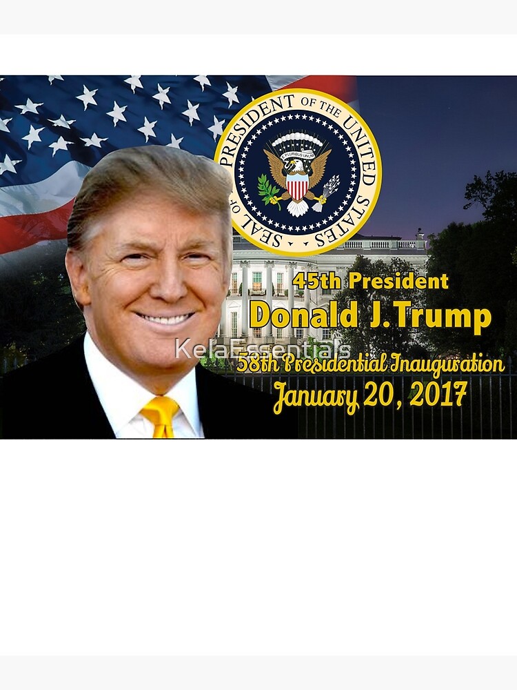 "Official Keepsake Inauguration Day Shirt President Donald Trump 2017 ...