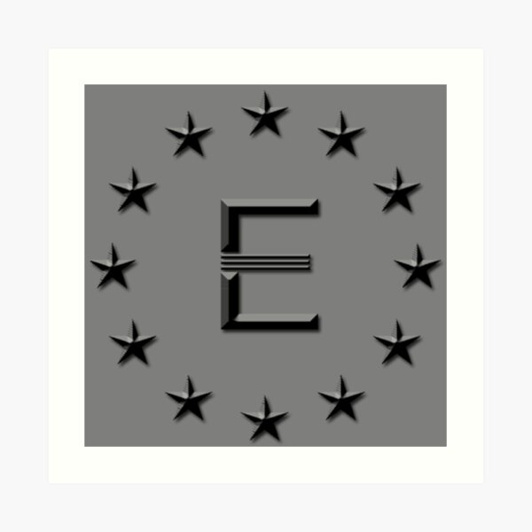 "Detailed Enclave Emblem - Fallout" Art Print by NotaHorse | Redbubble