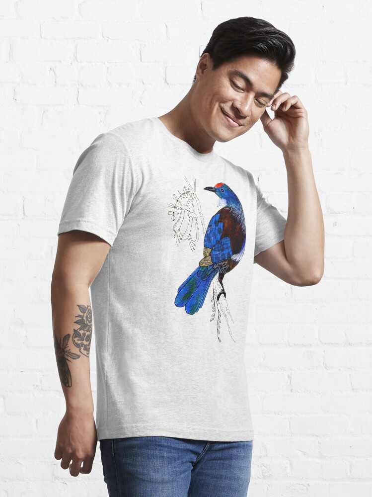 "Tui - New Zealand bird" T-shirt by scatterlings | Redbubble