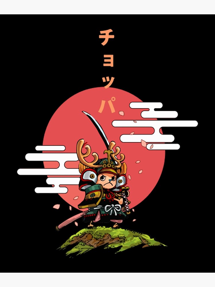 "One Piece T-ShirtTony Tony Chopper Wano Warrior" Poster for Sale by ...