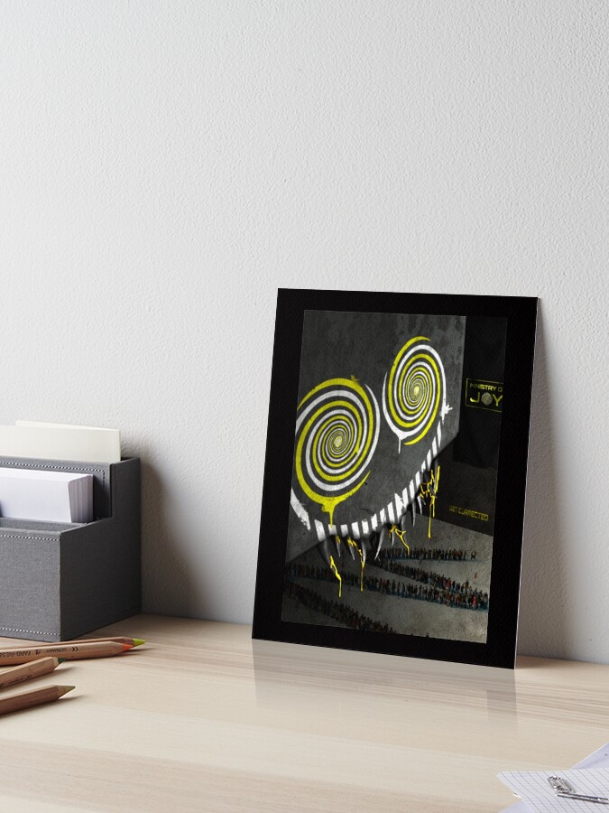"The Smiler Alton Towers Ministry of joy have taken " Art Board Print ...