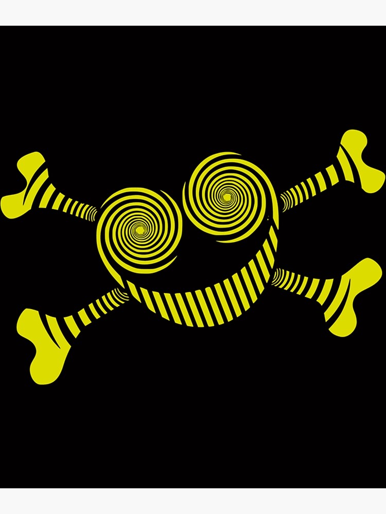 "The Smiler logo Smile and Cross Bones " Poster for Sale by JESSDSN-CA ...