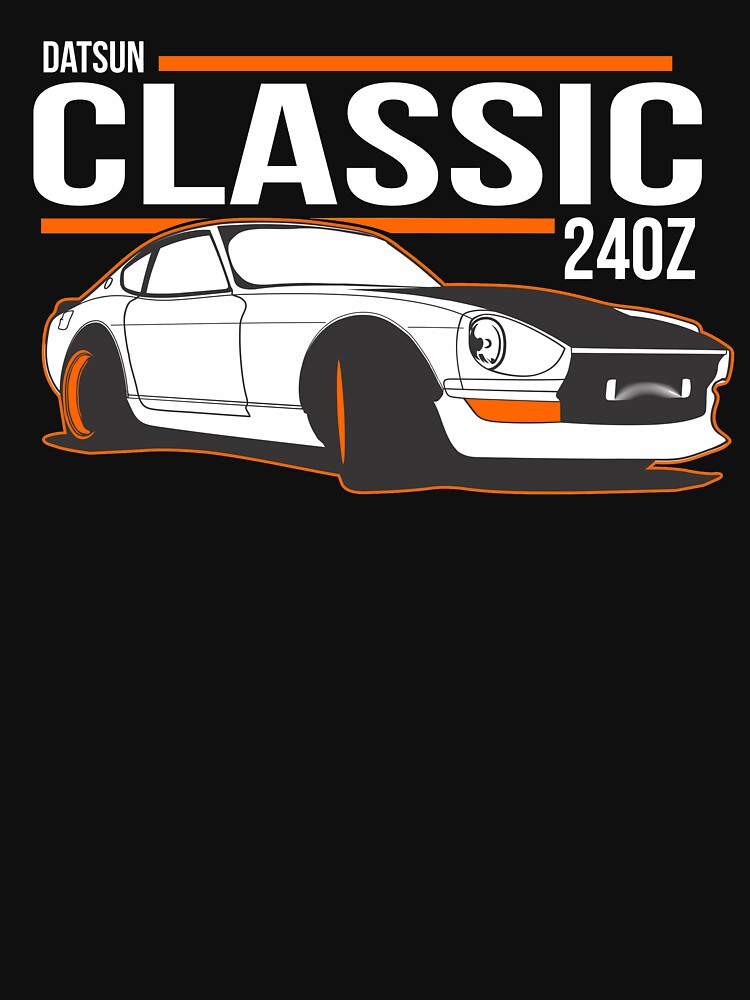 "DATSUN NISSAN 240Z" T-shirt for Sale by mojokumanovo | Redbubble ...