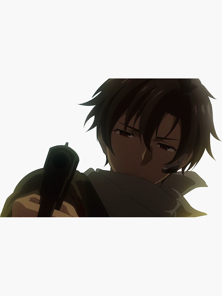 "shin gun" Sticker for Sale by snailhunter66 | Redbubble