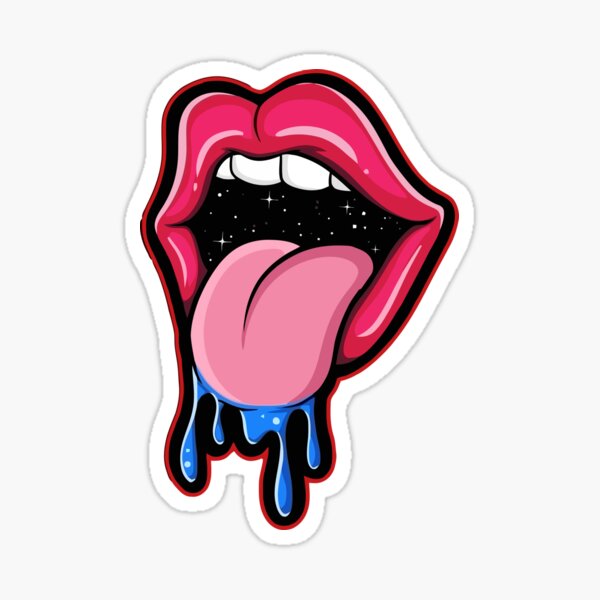 "Coolest mouth" Sticker for Sale by freeyoursoul | Redbubble