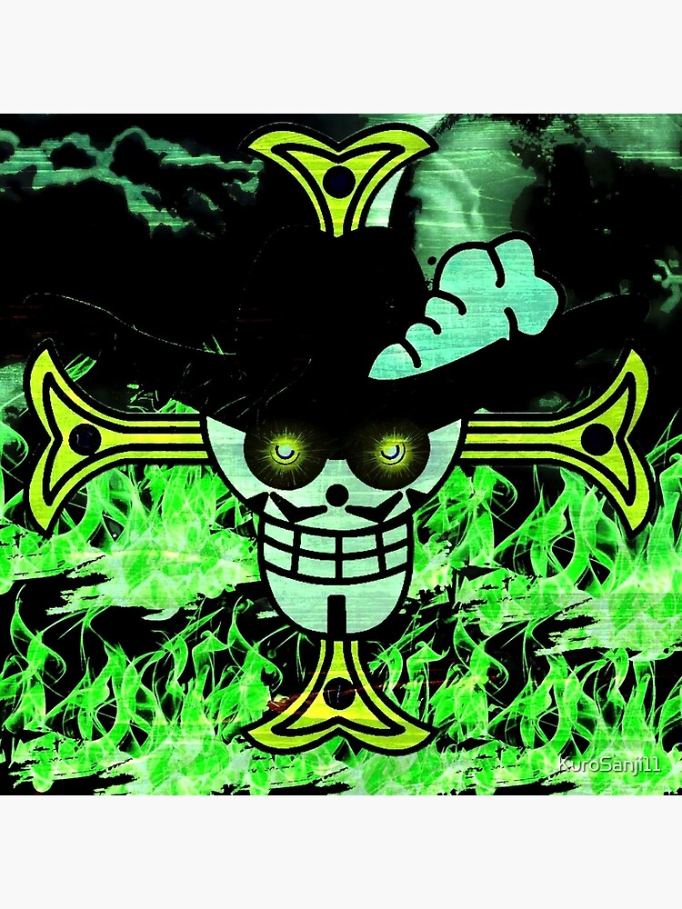 "Jolly roger Mihawk" Poster for Sale by KuroSanji11 | Redbubble