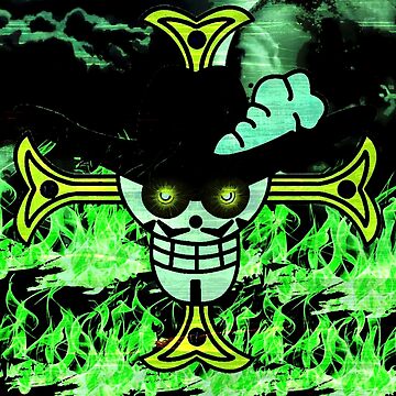 "Jolly roger Mihawk" Poster for Sale by KuroSanji11 | Redbubble