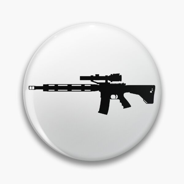 Button mit "USA United States Army Assault Rifle AR-15 m4 - m16 United ...