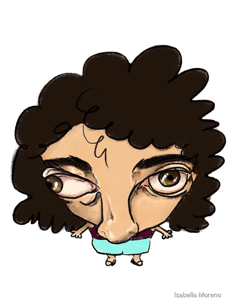 "Forehead perspective " Sticker by Isalaartista | Redbubble