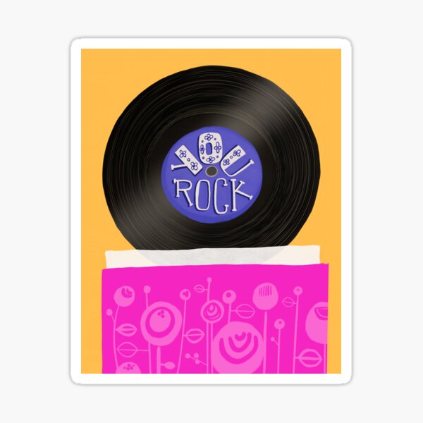 "You Rock" Sticker for Sale by cphilbrick | Redbubble