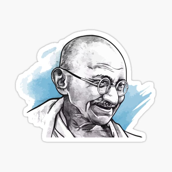 "gandhi jayanti " Sticker by iveinbarasii | Redbubble