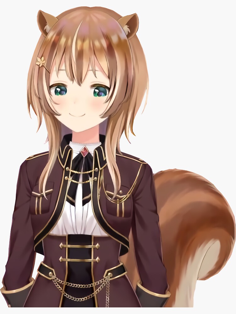 "New Ayunda Risu - Hololive" Sticker for Sale by BigKusa | Redbubble