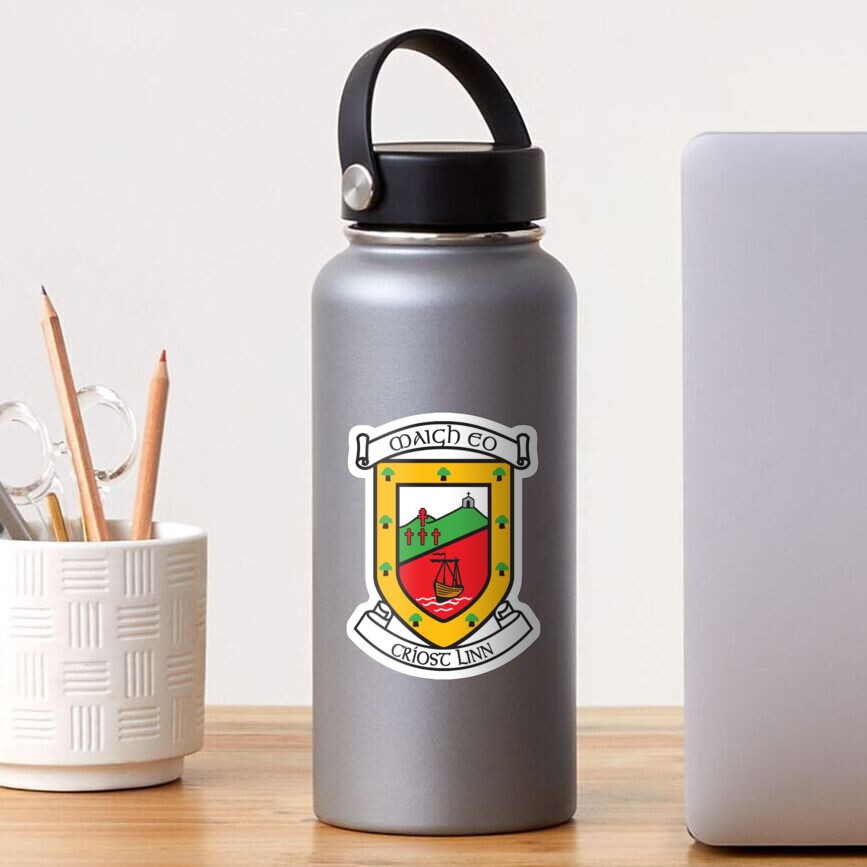 "Mayo GAA Logo" Sticker for Sale by MikeHollandds | Redbubble