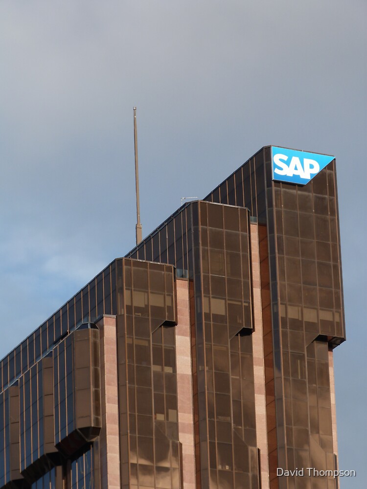 "SAP Tower, Auckland" Sticker by dct66 | Redbubble