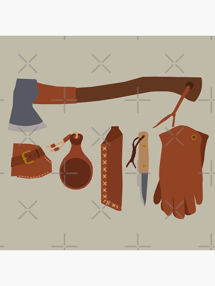 "Bushcraft Kit Survival Prepping Camping" Poster for Sale by GranPasso ...