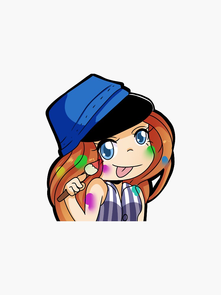 "Art Emoji" Sticker for Sale by Fosja | Redbubble