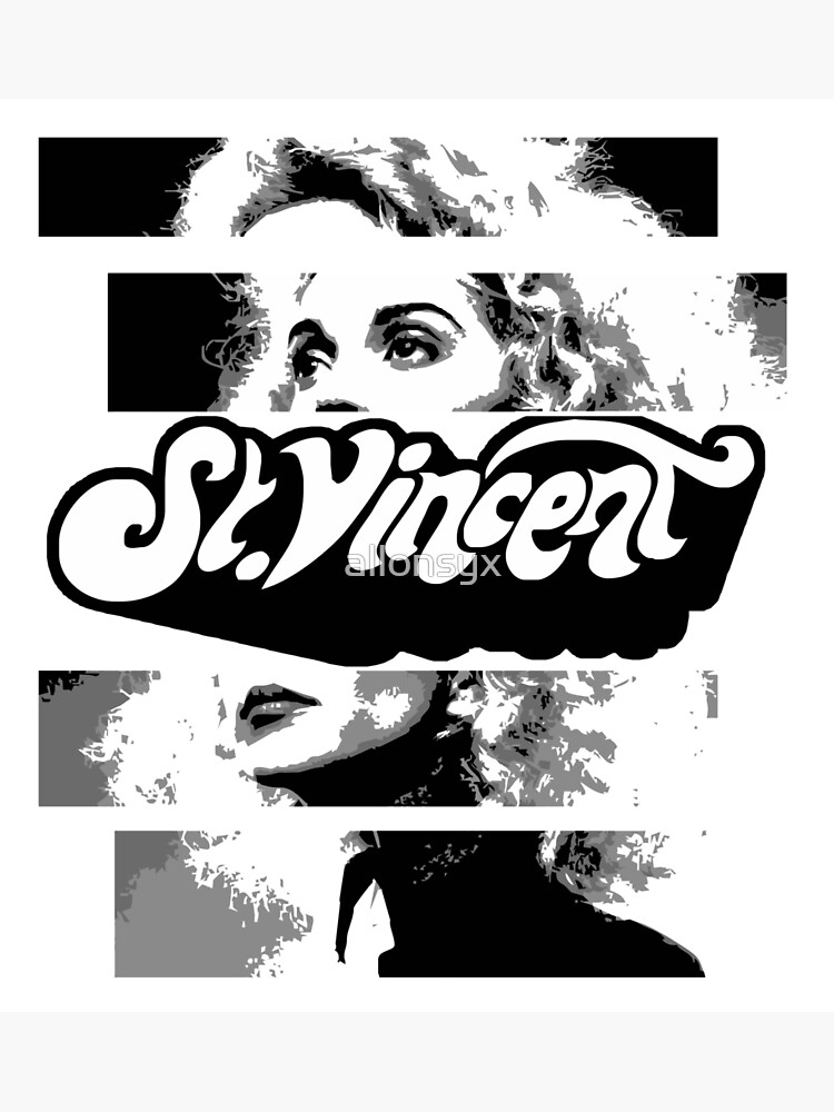 "St.Vincent" Poster for Sale by allonsyx | Redbubble