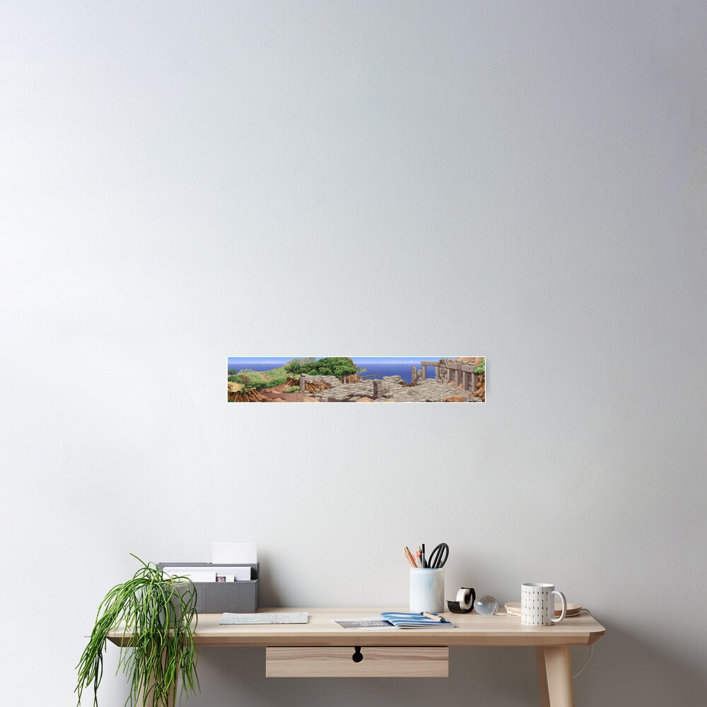 "Crete Overview Indiana Jones and the Fate of Atlantis" Poster for Sale ...